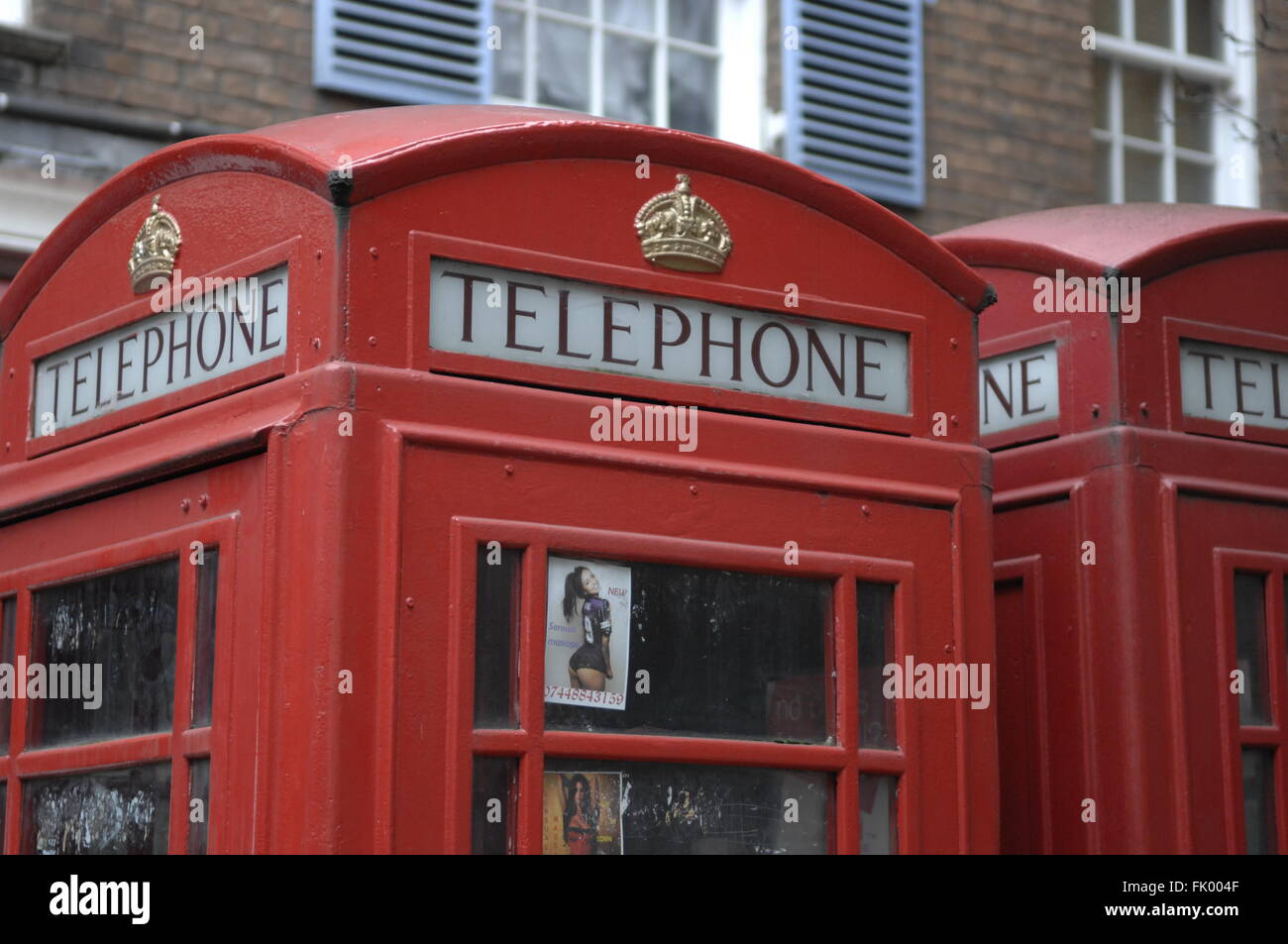 Classic red telephone box hi-res stock photography and images - Alamy