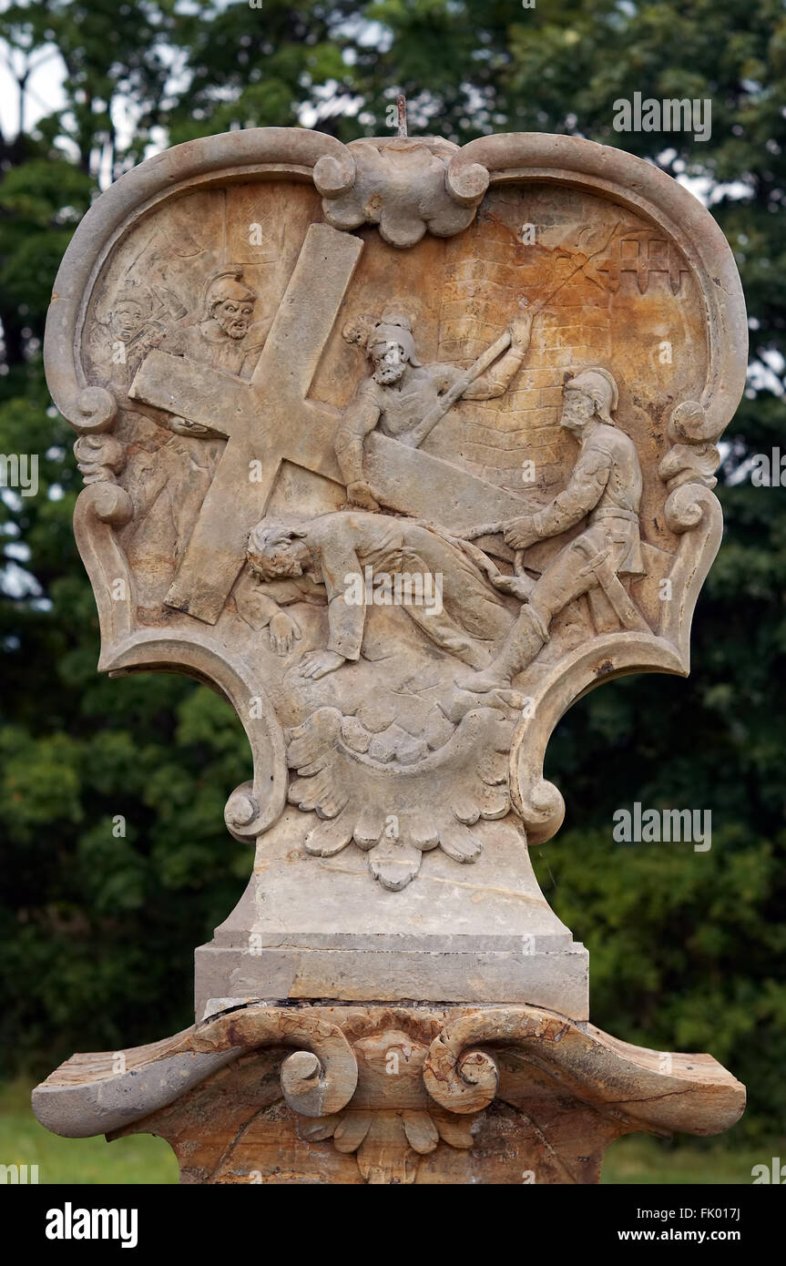 Jesus falls the second time hi-res stock photography and images - Alamy