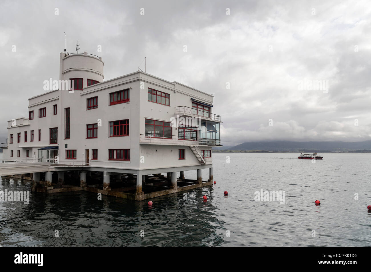 Club Maritimo, Santander Stock Photo - Alamy