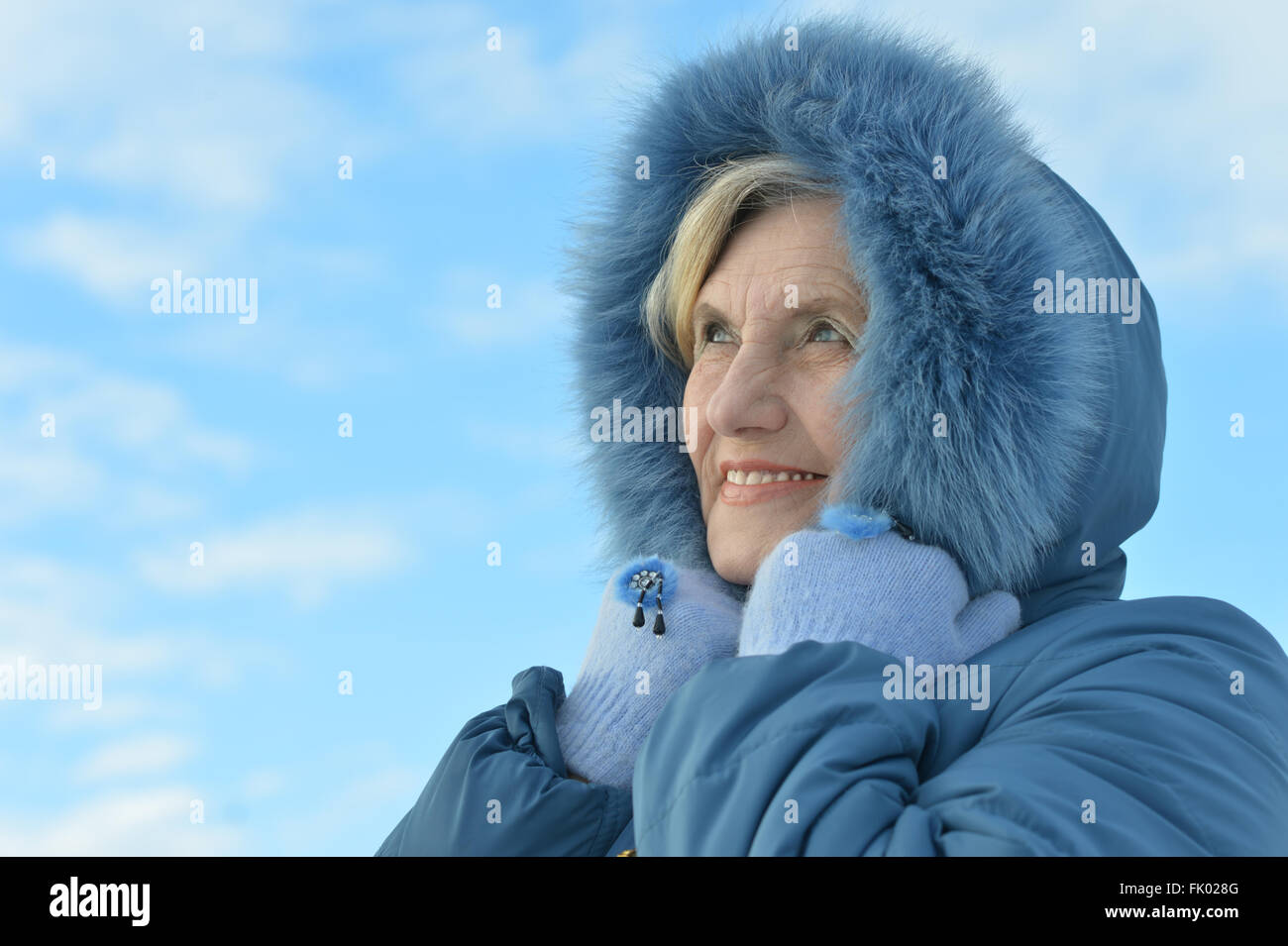 nice old woman Stock Photo - Alamy