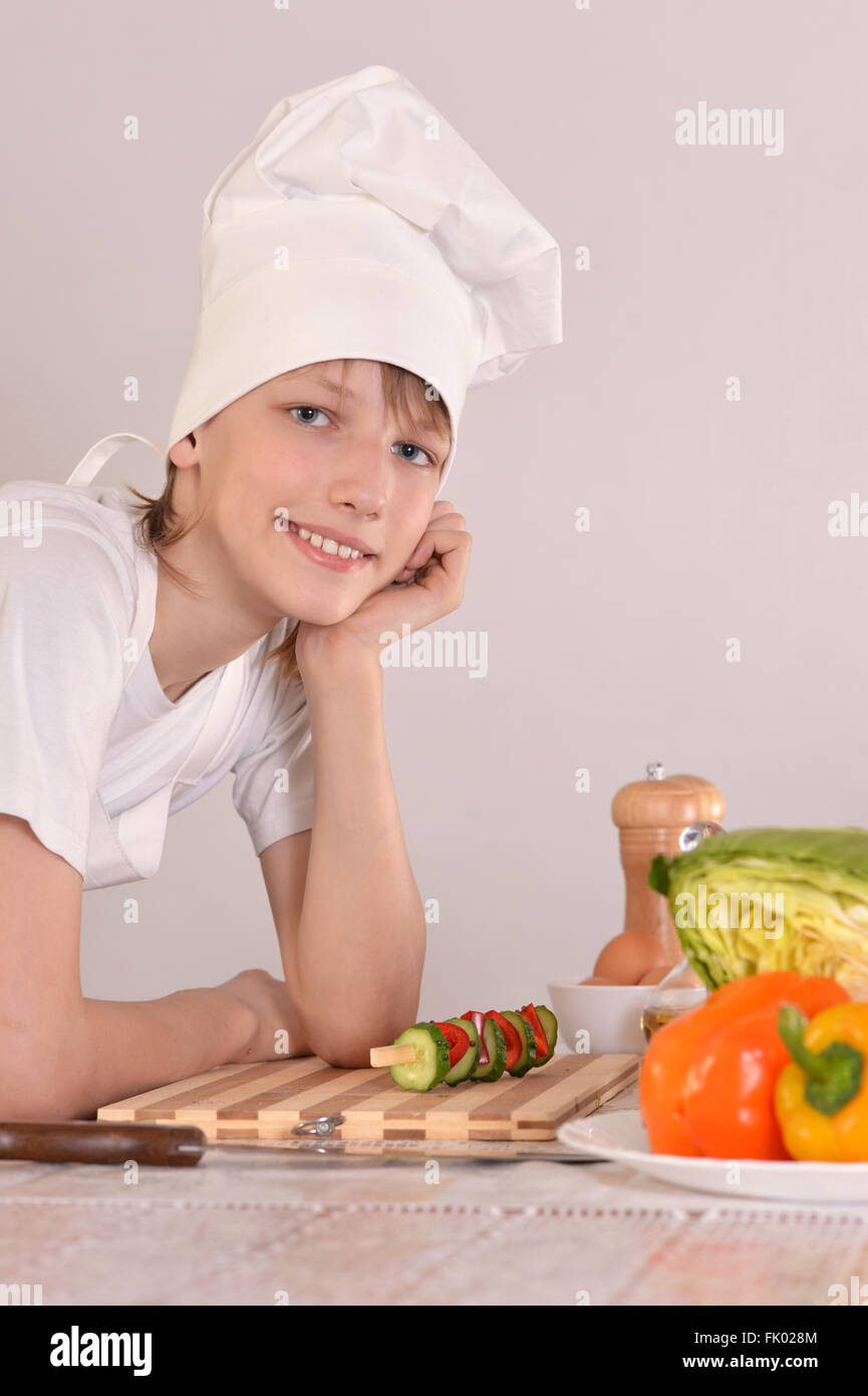 Children chef hi-res stock photography and images - Alamy