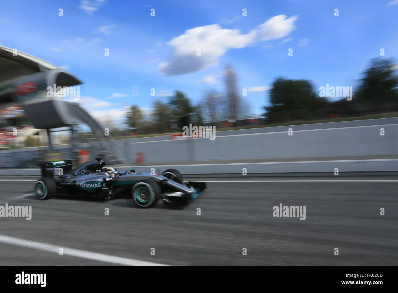 Mercedes amg f1 w07 hybrid of lewis hamilton hi-res stock photography ...