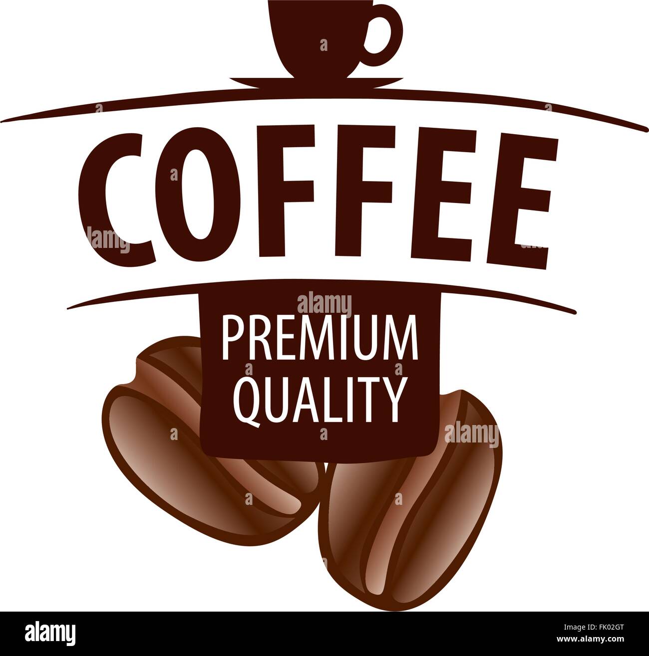 vector logo for coffee Stock Vector Image & Art - Alamy