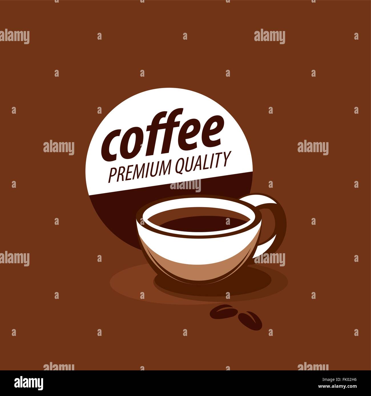 vector logo for coffee Stock Vector Image & Art - Alamy