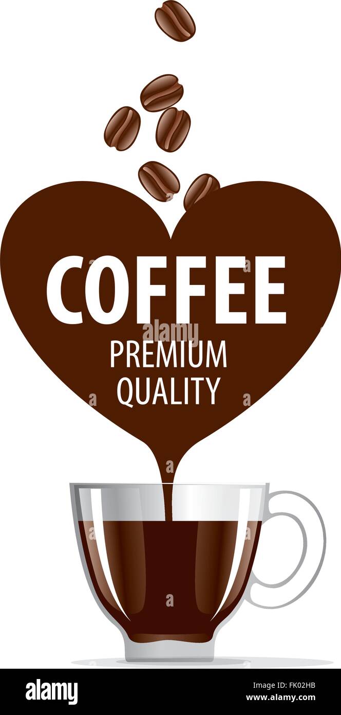 vector logo for coffee Stock Vector Image & Art - Alamy