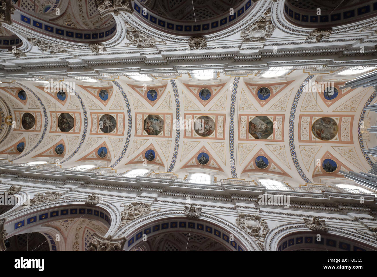 Cathedral of San Pietro,interior,Modica,Sicily,Italy Stock Photo - Alamy
