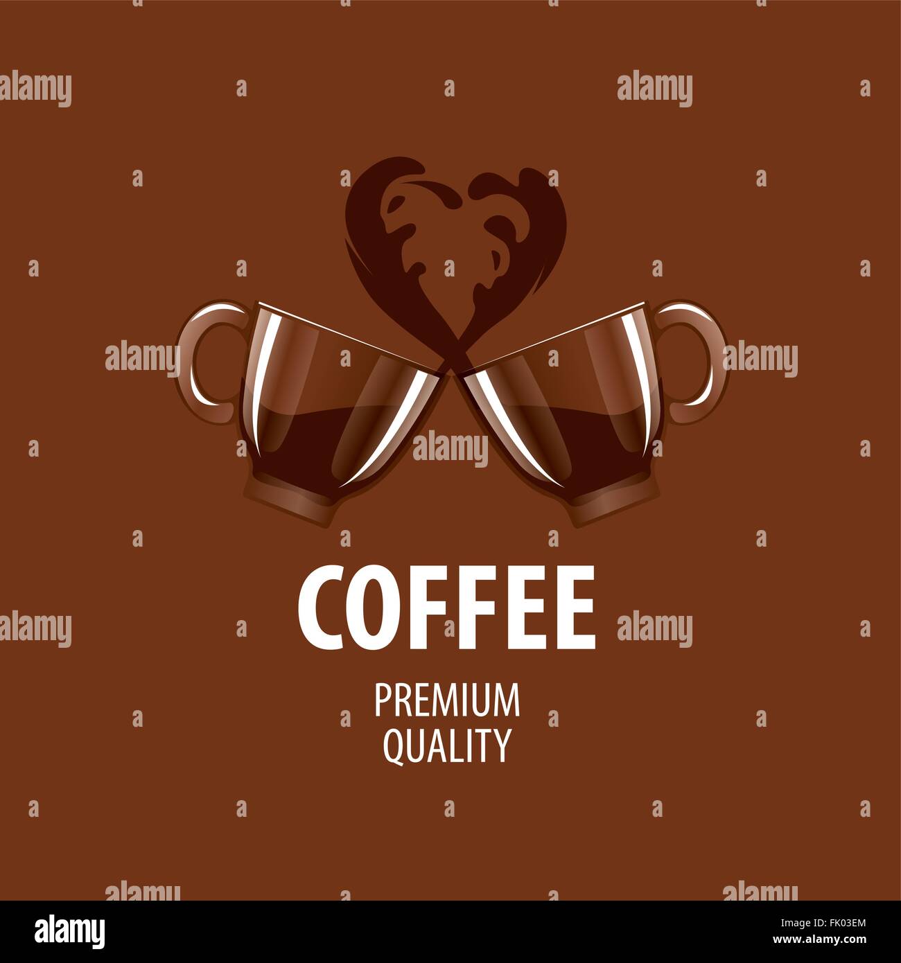 vector logo for coffee Stock Vector Image & Art - Alamy