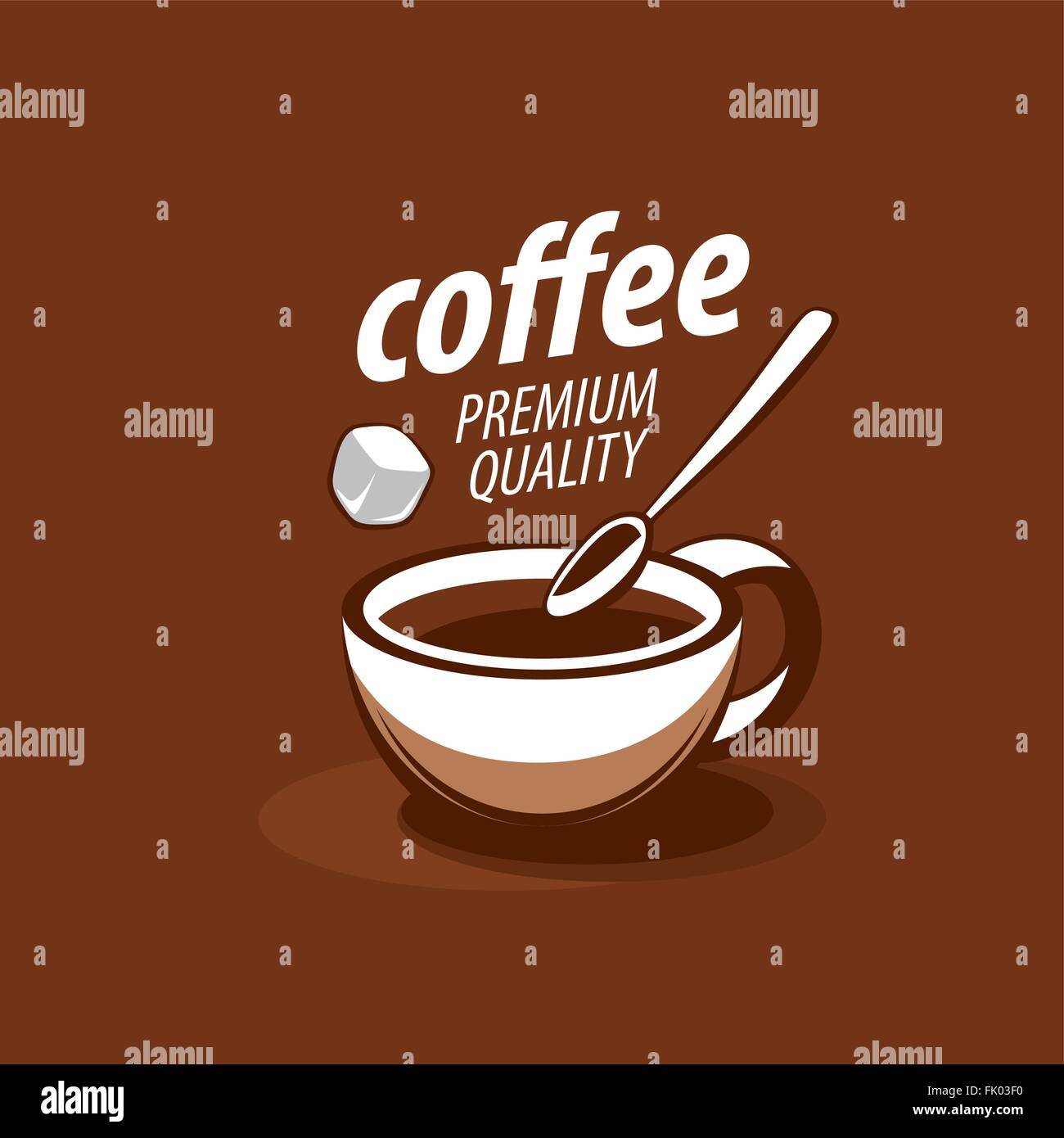 vector logo for coffee Stock Vector Image & Art - Alamy