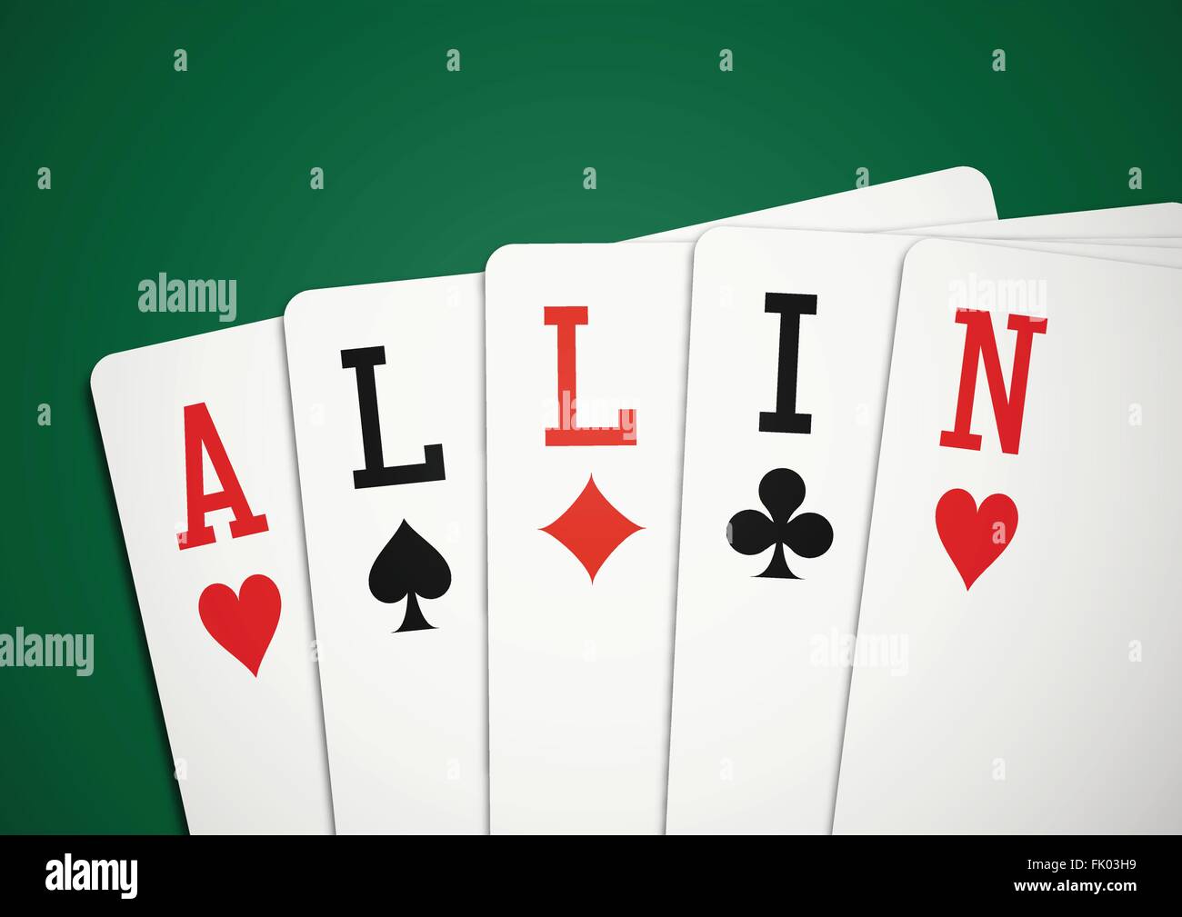 Cards All in Stock Vector Image & Art - Alamy