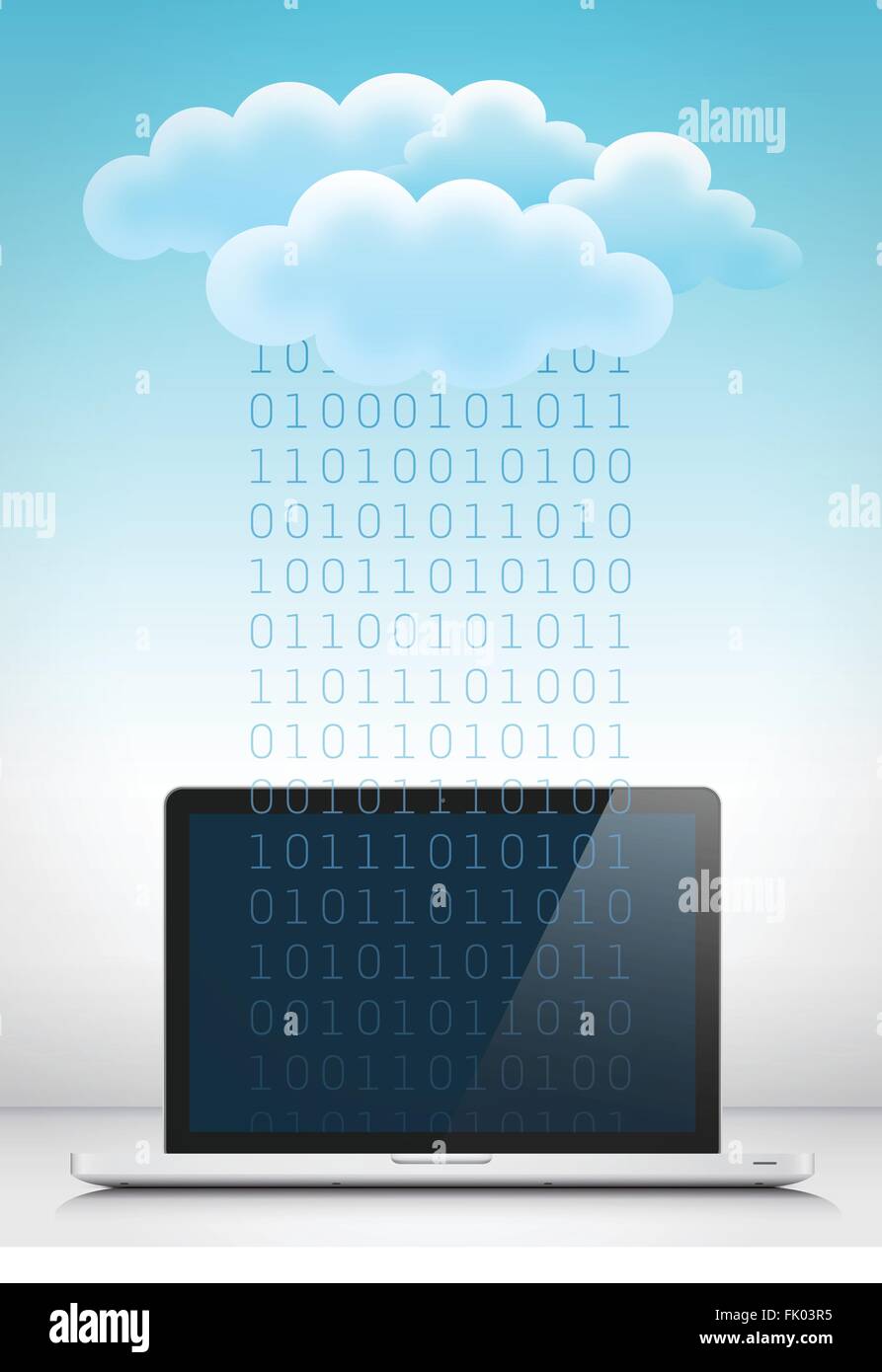 The cloud 3 Stock Vector Image & Art - Alamy