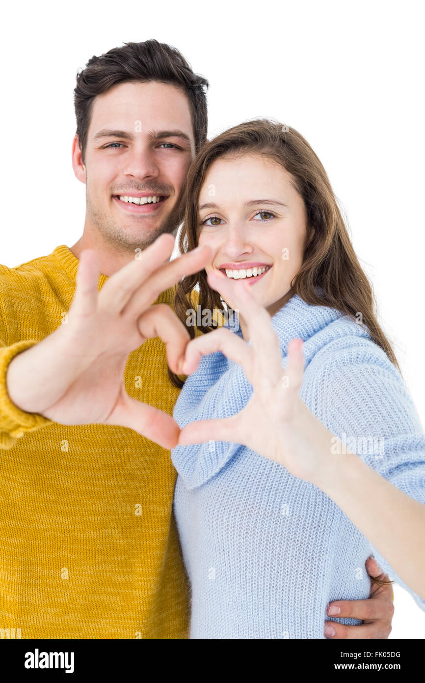 Fingers making a heart hi-res stock photography and images - Alamy
