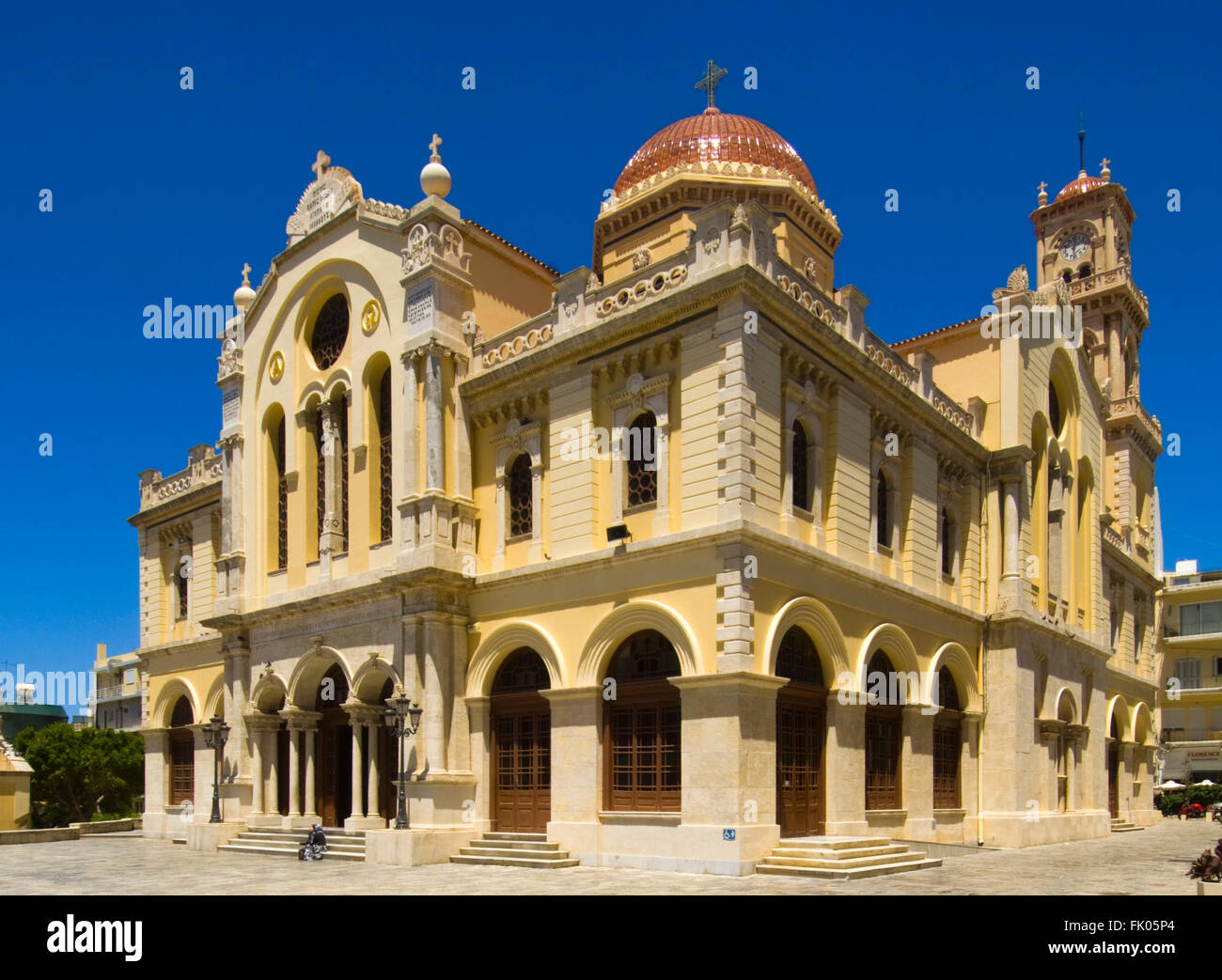Griechenland, Kreta, Heraklion, die Agios Minas-Kathedrale wurde 1862 ...