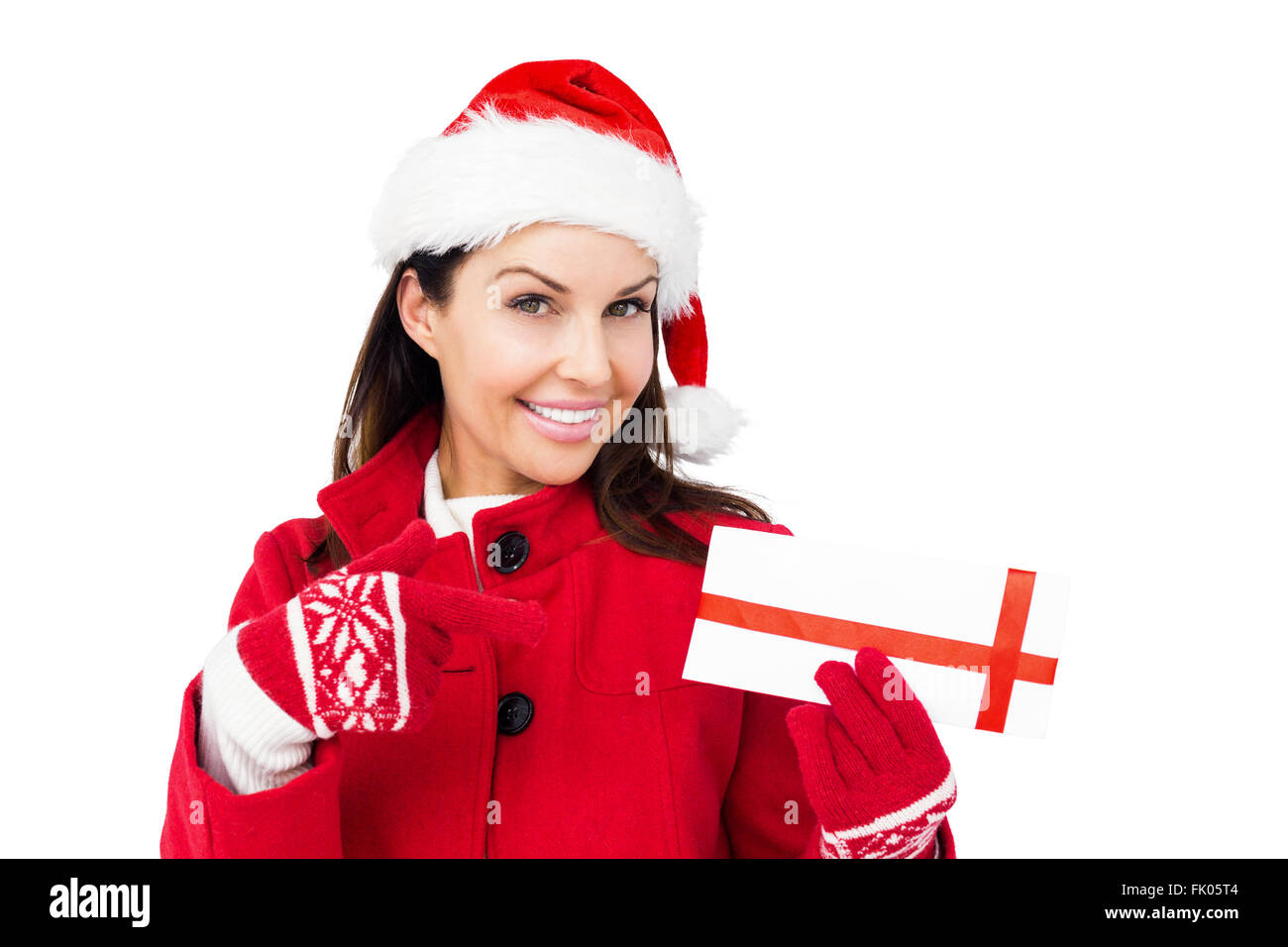 Pointing at gift hi-res stock photography and images - Alamy