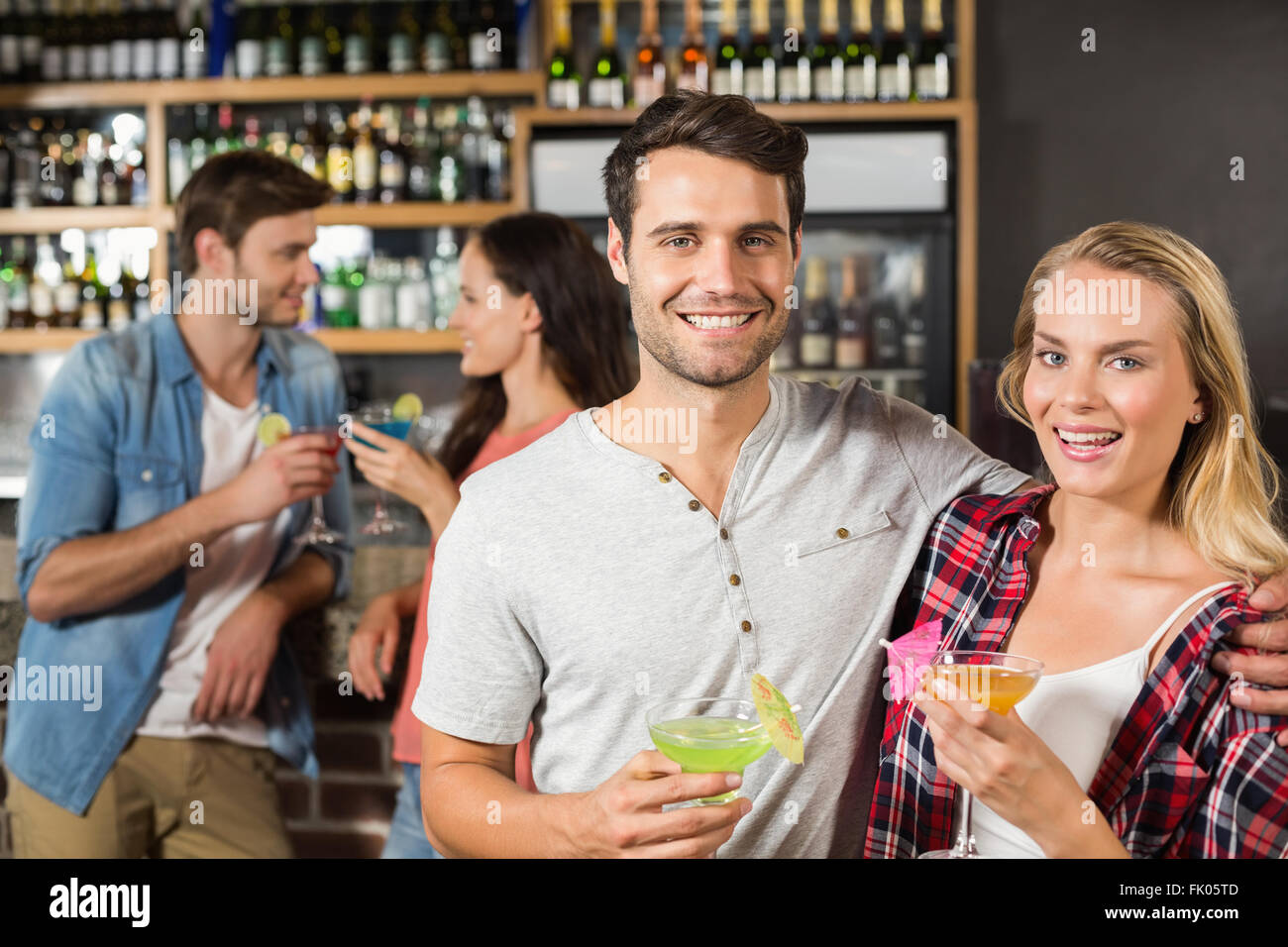 Couple having cocktails hi-res stock photography and images - Alamy