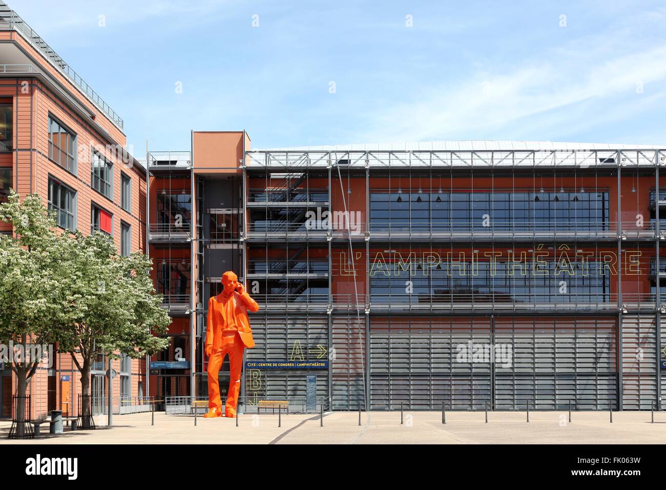 Cite internationale in Lyon, France Stock Photo - Alamy