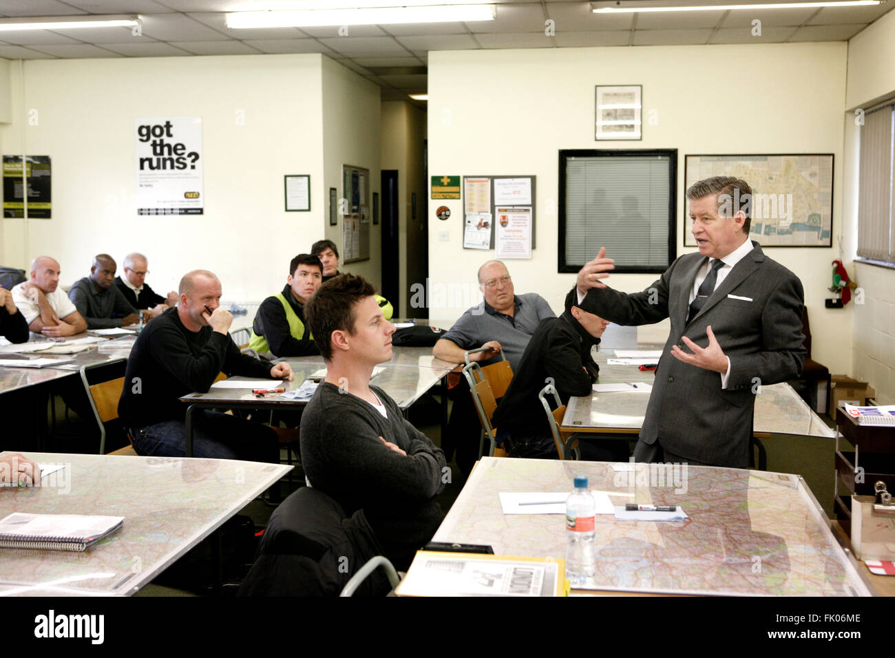 Students at the Knowledge Point School working out the direction of ...