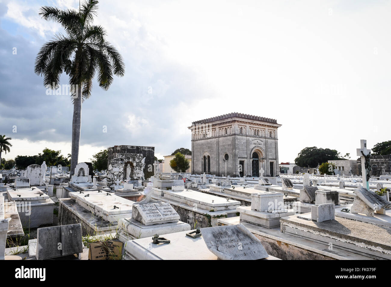 Christopher Columbus Cemetery, Havana, Cuba. (Cemetario de Colon Stock ...