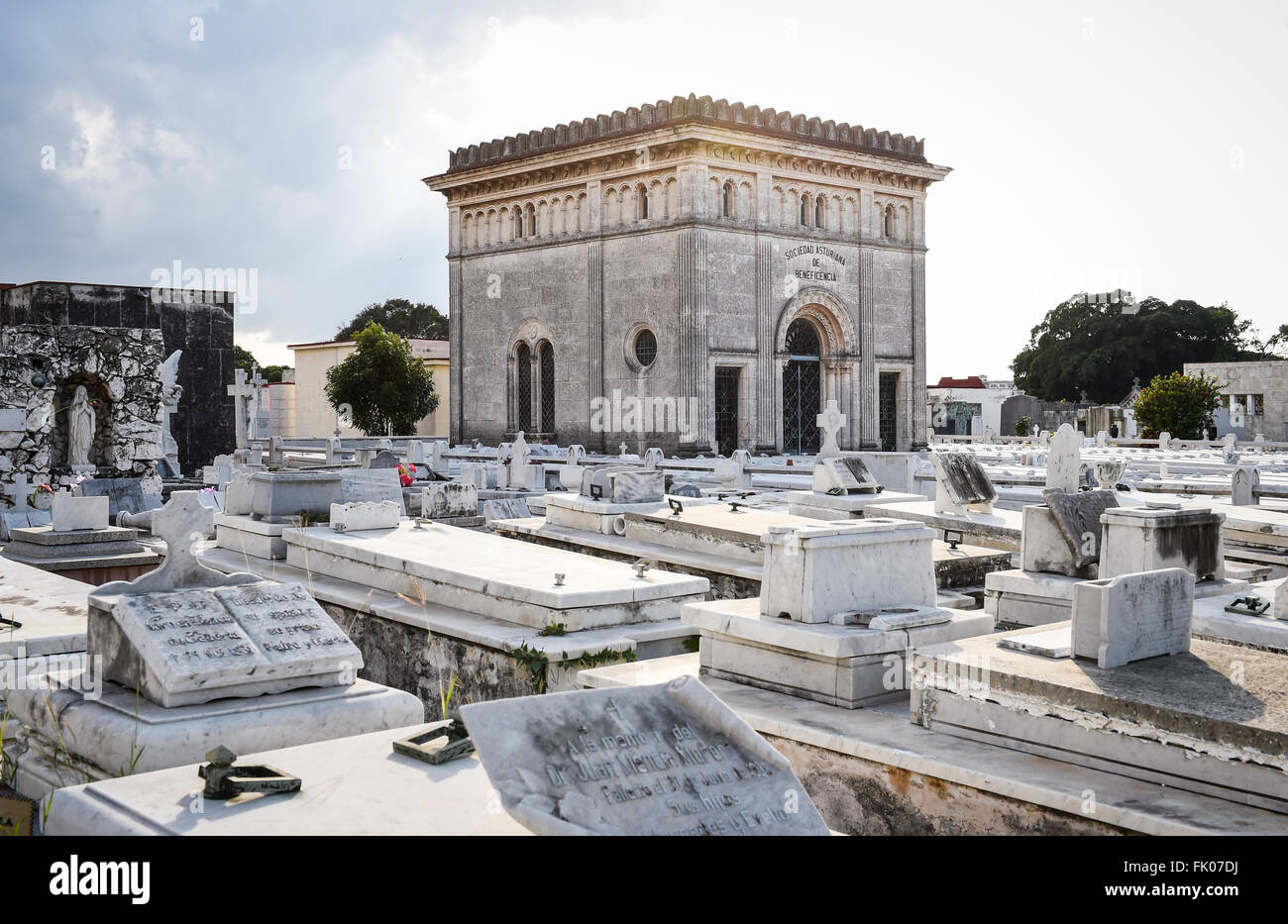 Christopher Columbus Cemetery, Havana, Cuba. (Cemetario de Colon Stock ...