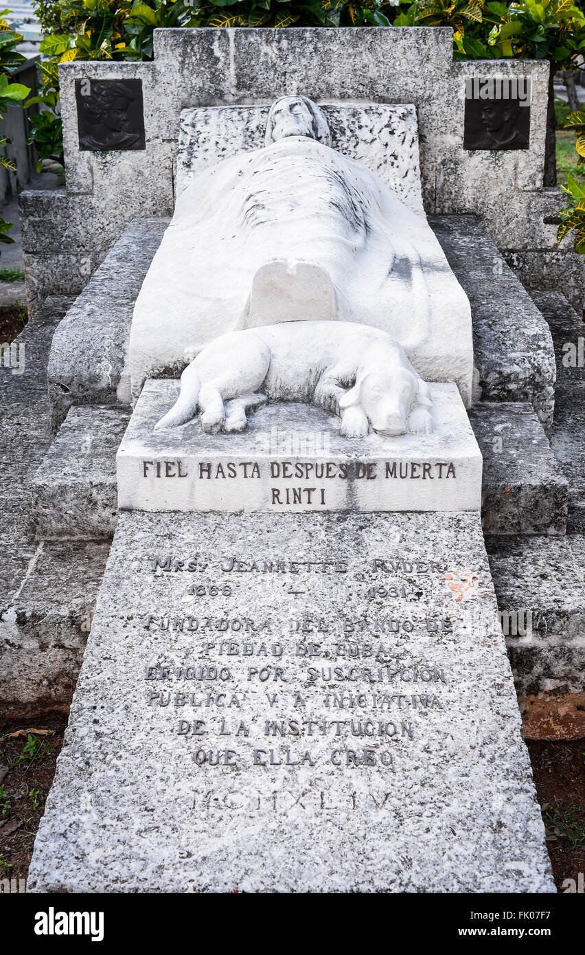 Christopher Columbus Cemetery, Havana, Cuba. (Cemetario de Colon Stock ...