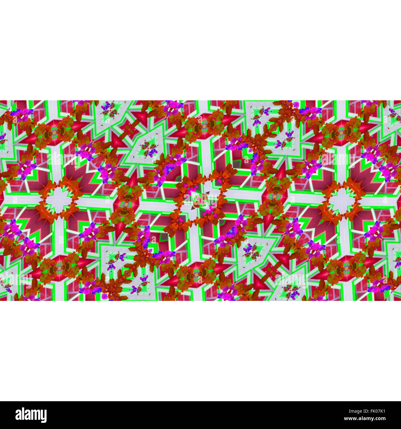 White background with decorated stripe pattern borders Stock Photo - Alamy