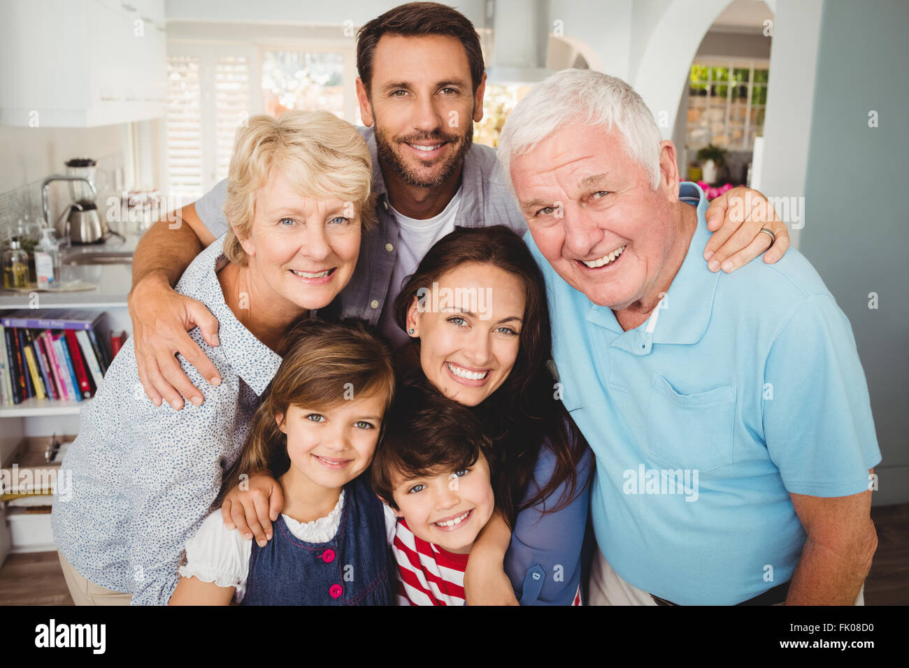Family portrait parents grandparents hi-res stock photography and ...