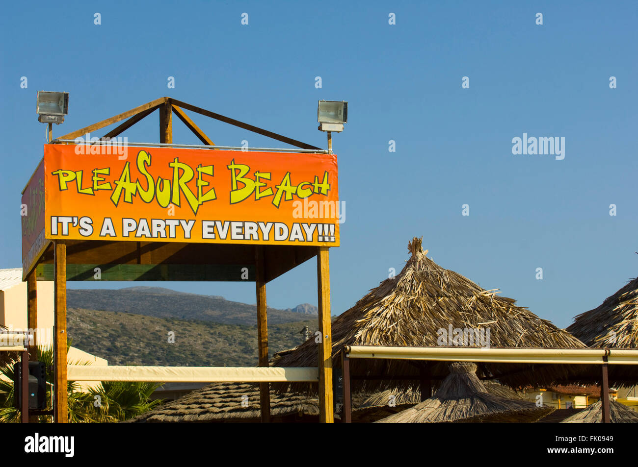 Malia crete party hi-res stock photography and images - Alamy