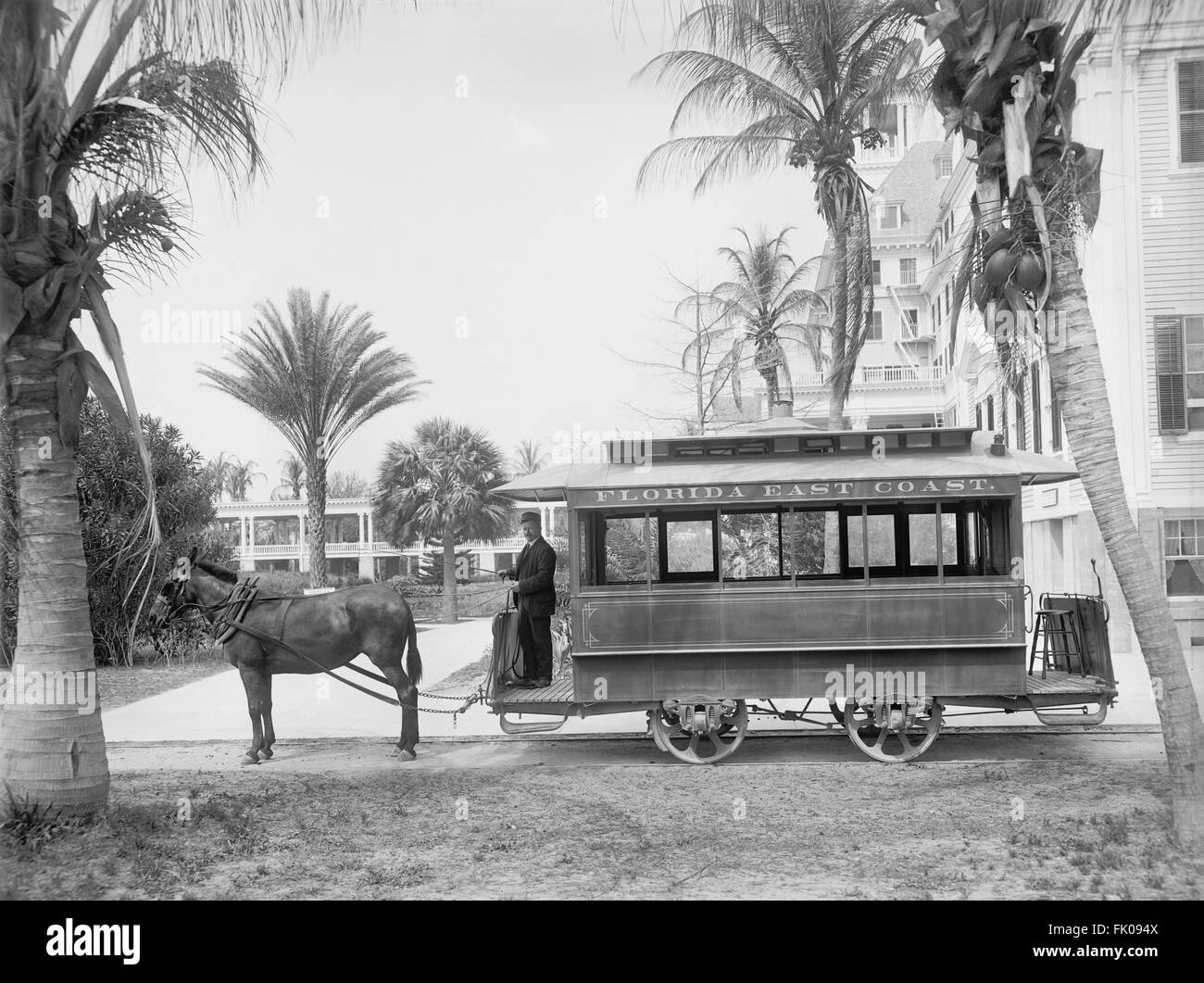 Historical florida beach hi-res stock photography and images - Alamy
