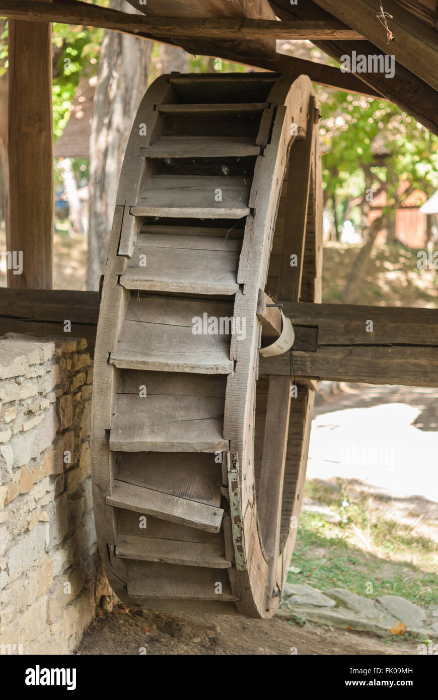 Old wooden water mill national hi-res stock photography and images - Alamy