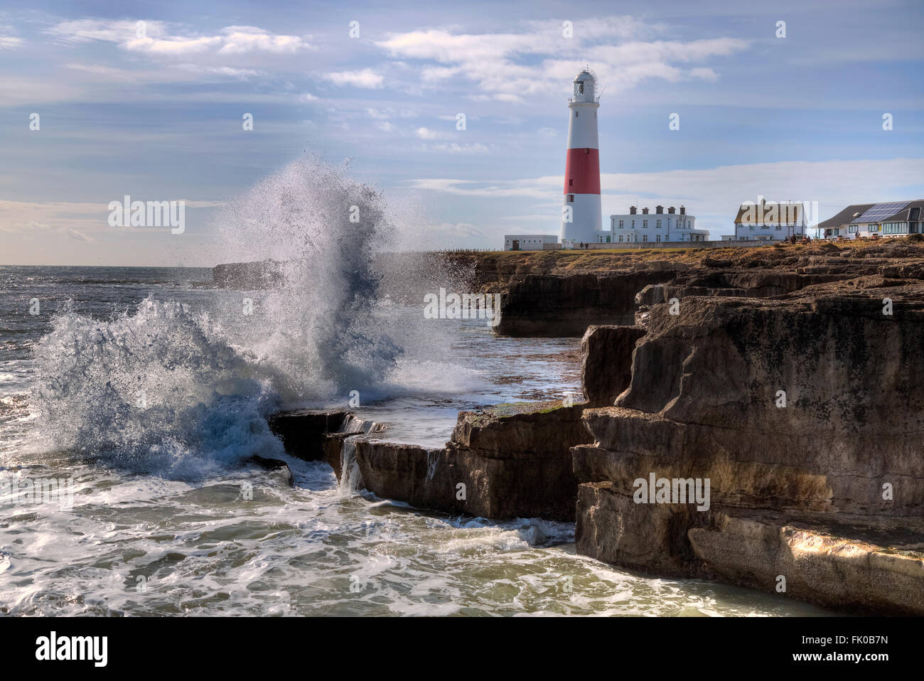 Portland bill leuchtturm dorset hi-res stock photography and images - Alamy
