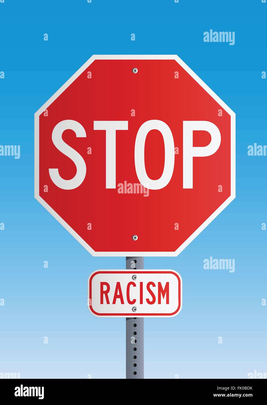 Anti racism vector vectors hi-res stock photography and images - Alamy