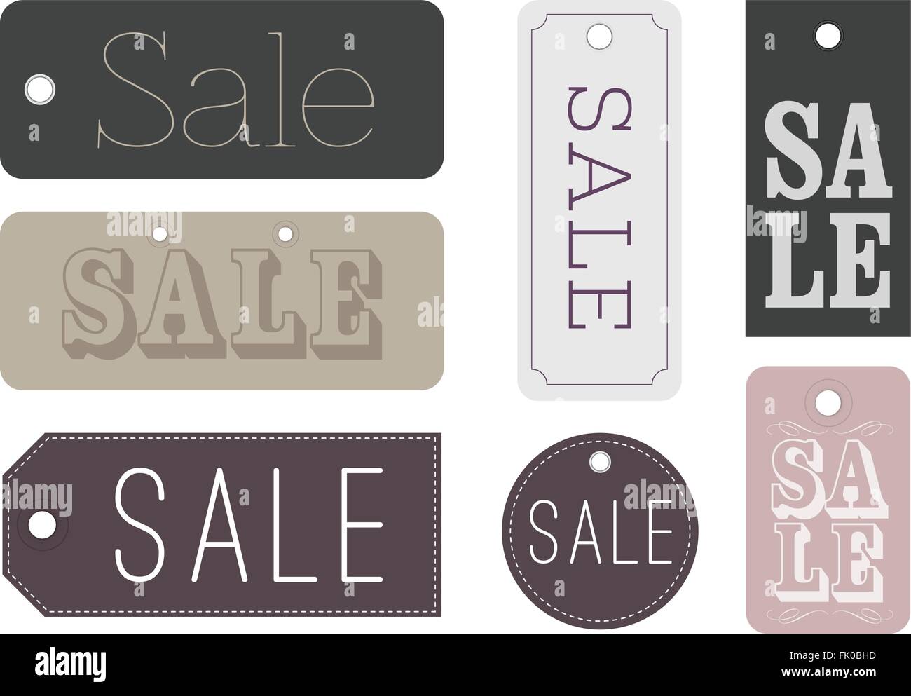 Chic Sale labels Stock Vector Image & Art - Alamy