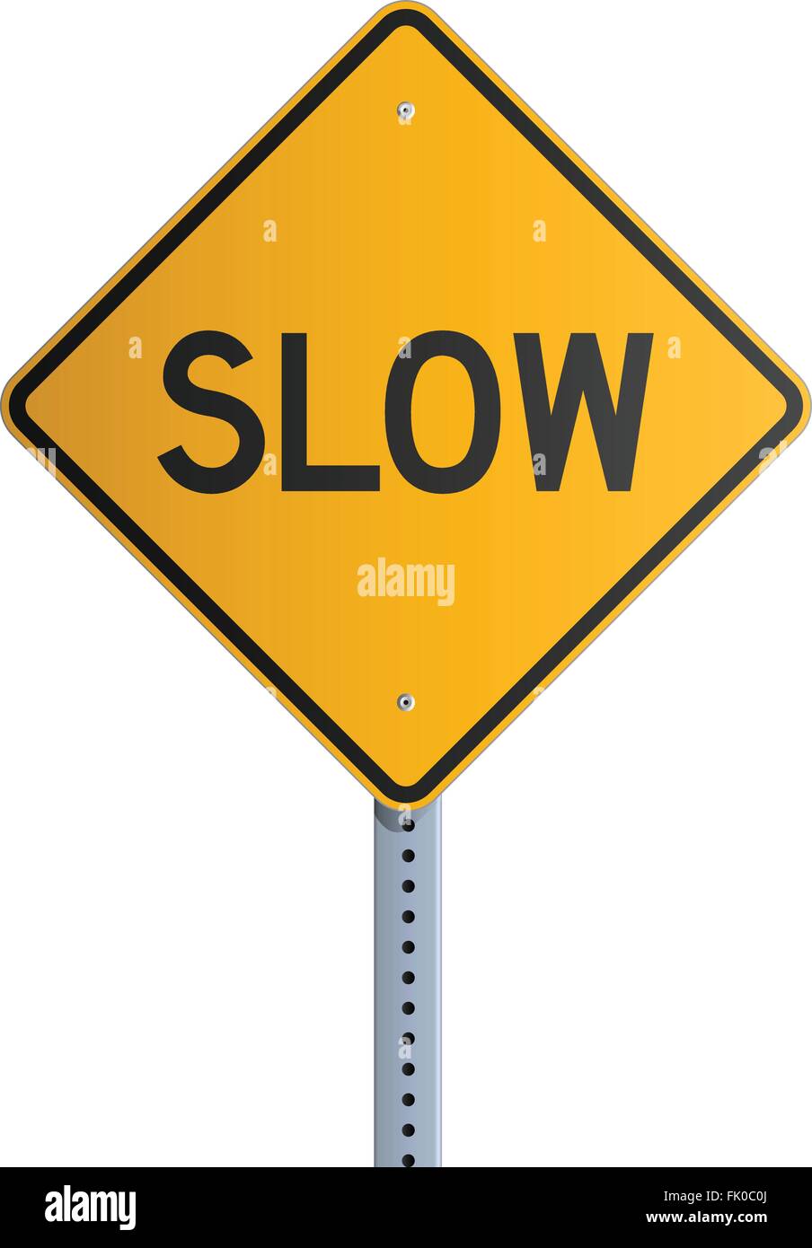 Orange warning panel Stock Vector Images - Alamy