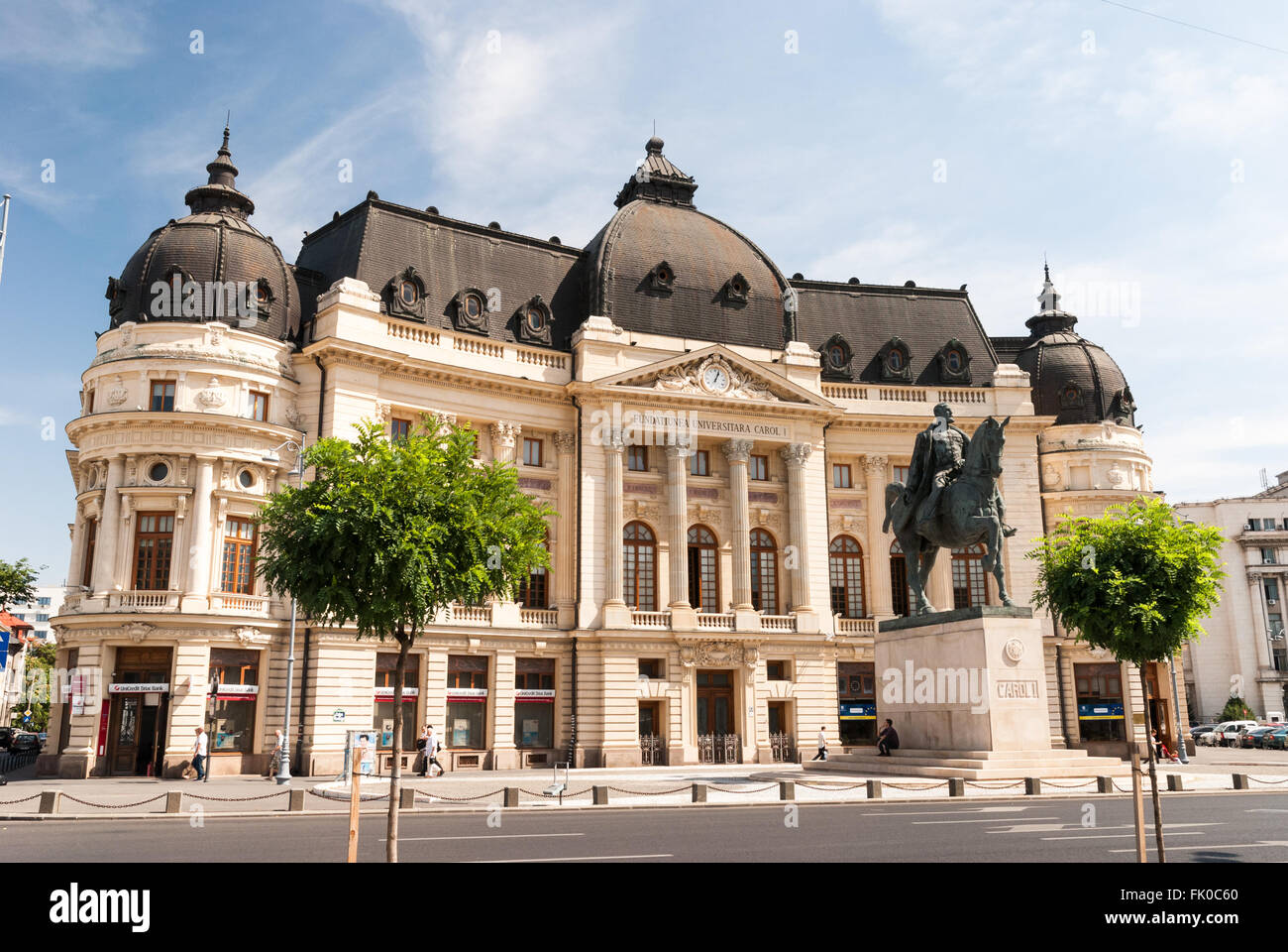 Equestrian statue of king carol i hi-res stock photography and images ...