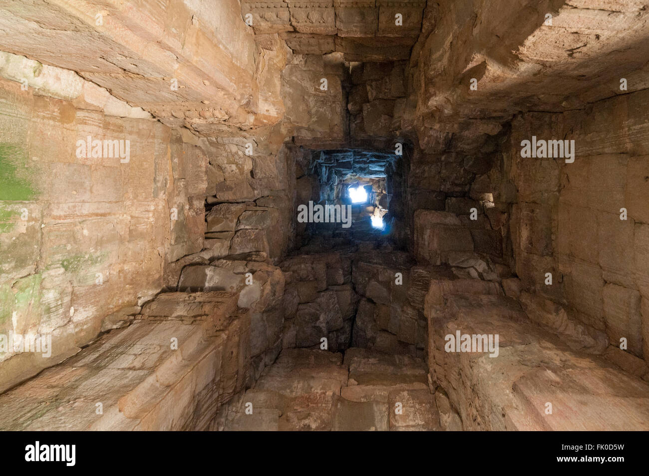 Look up to Angkor Wat ceiling Stock Photo - Alamy