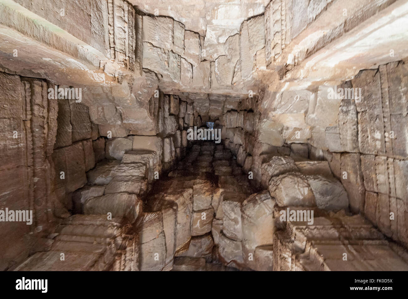 Look up to Angkor Wat ceiling Stock Photo - Alamy