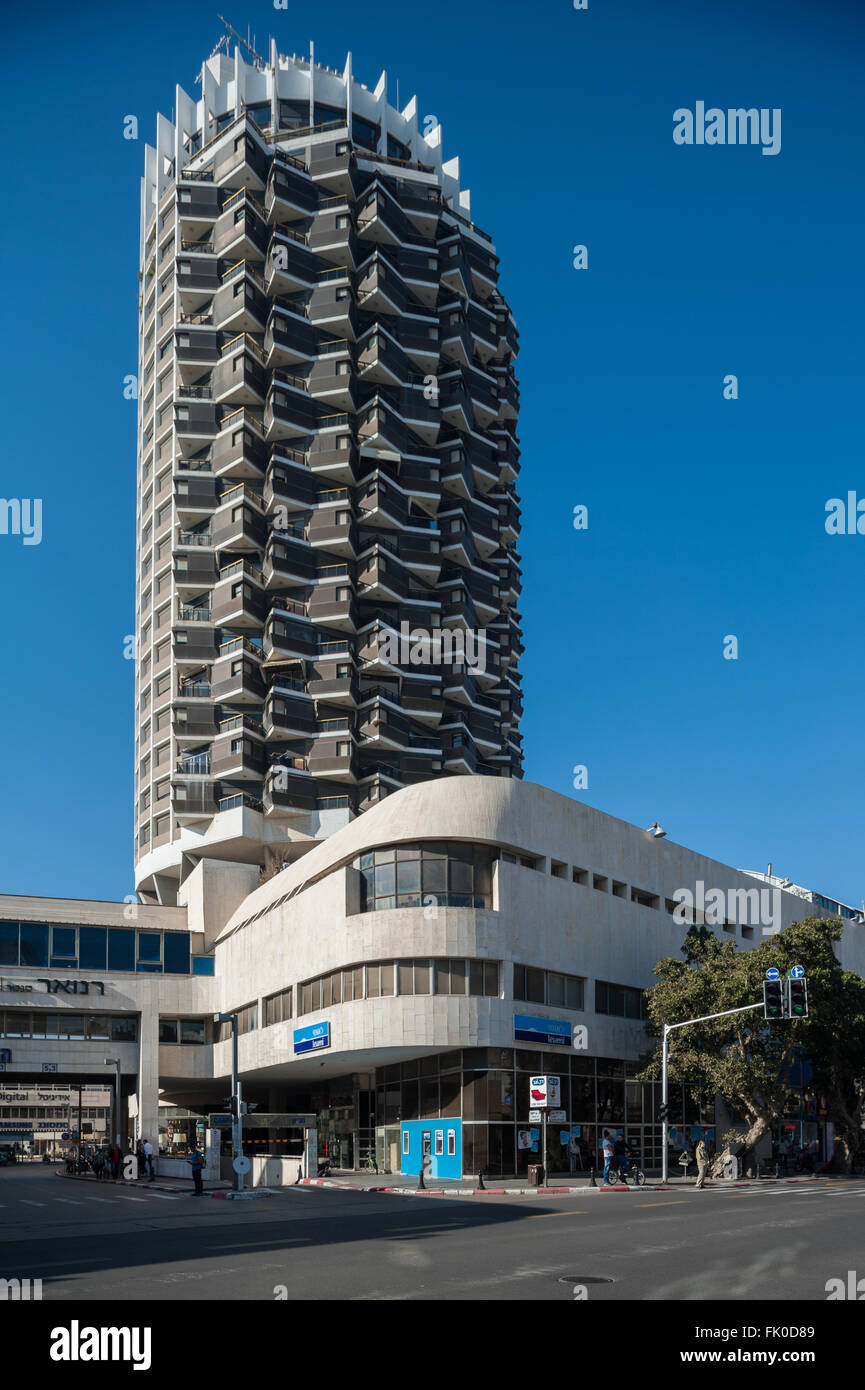 Israel, Tel Aviv, Dizengoff tower Stock Photo - Alamy