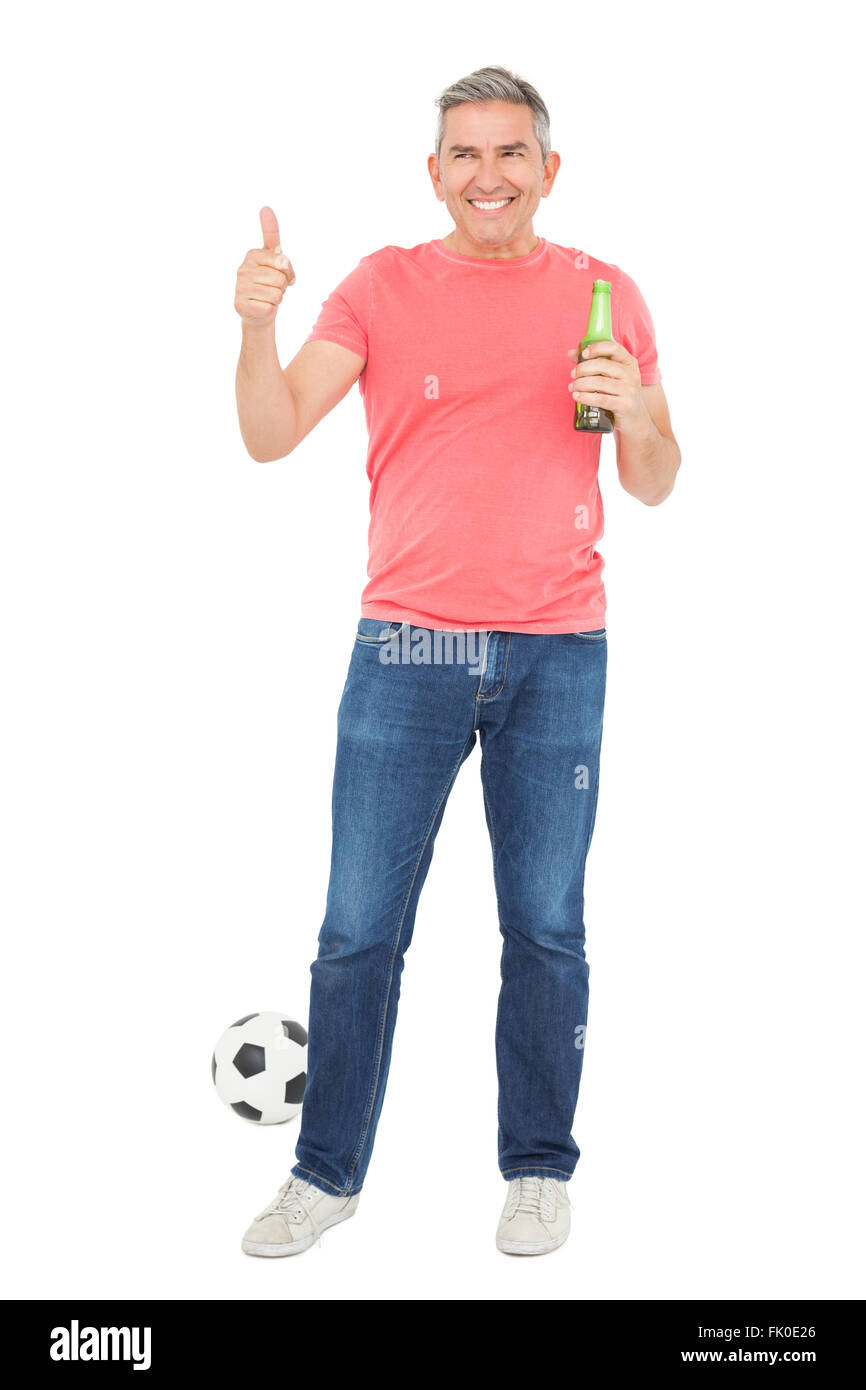 Sport fan beer Cut Out Stock Images & Pictures - Alamy