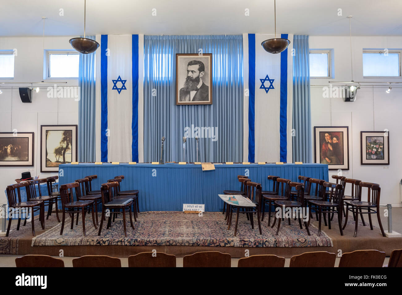 Israel tel aviv independence hall hi-res stock photography and images ...