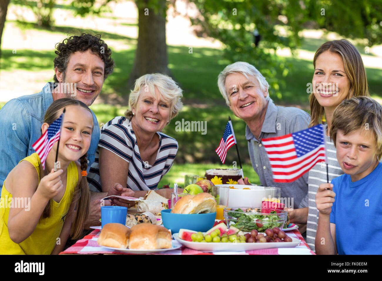 Family Picnic Table
