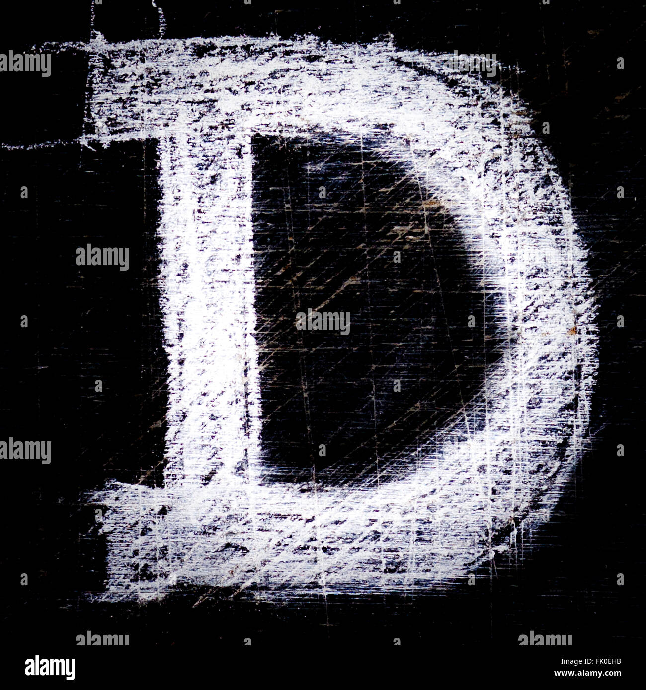 Letter d hand hi-res stock photography and images - Alamy