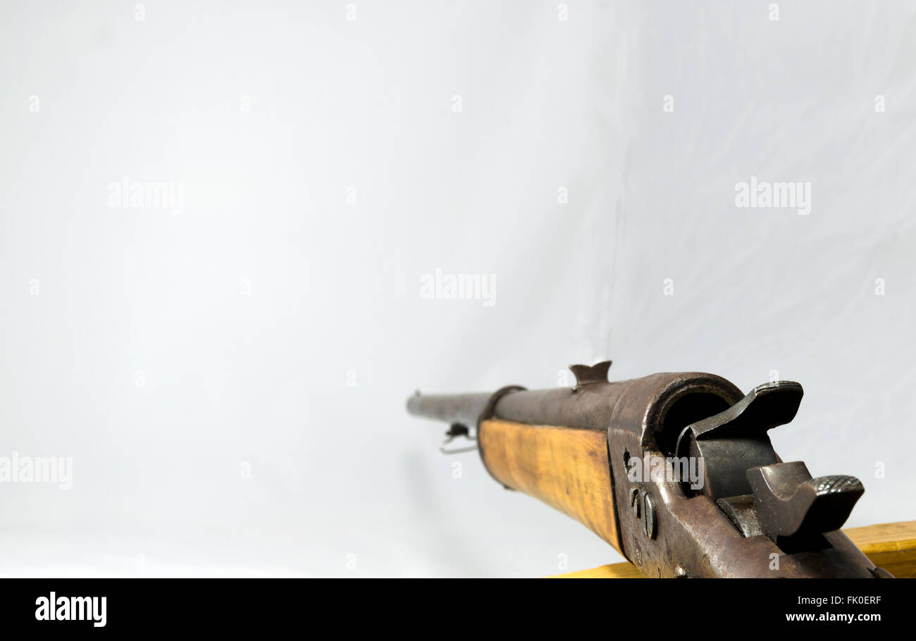 Old rifle hi-res stock photography and images - Alamy