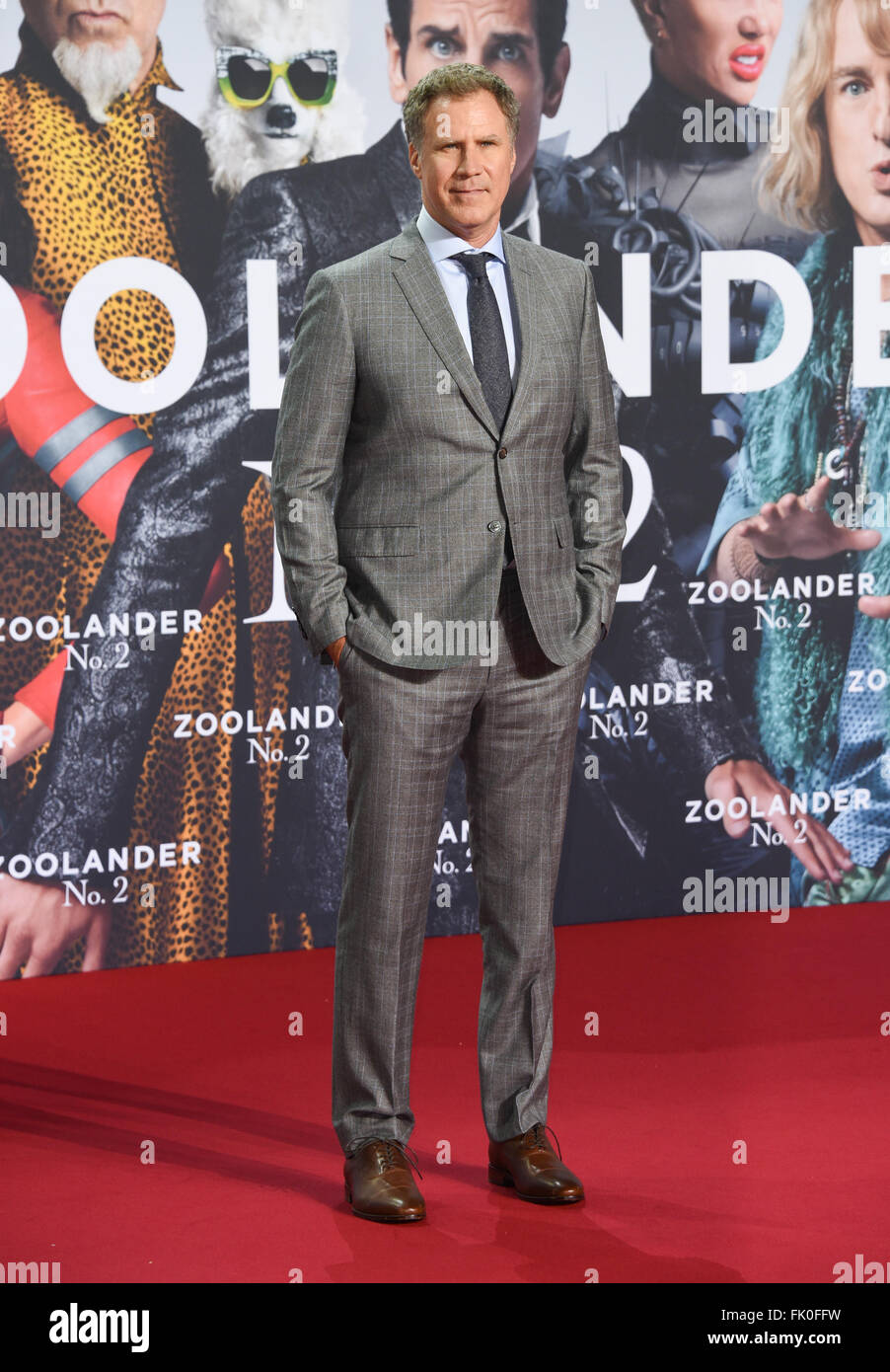 The Zoolander No. 2 Berlin Premiere in Potsdamer Platz. Featuring: Will ...