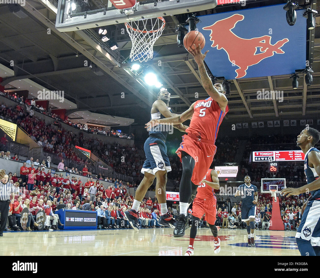 Feb. 3rd, 2016:.Southern Methodist Mustangs forward Markus Kennedy (5 ...