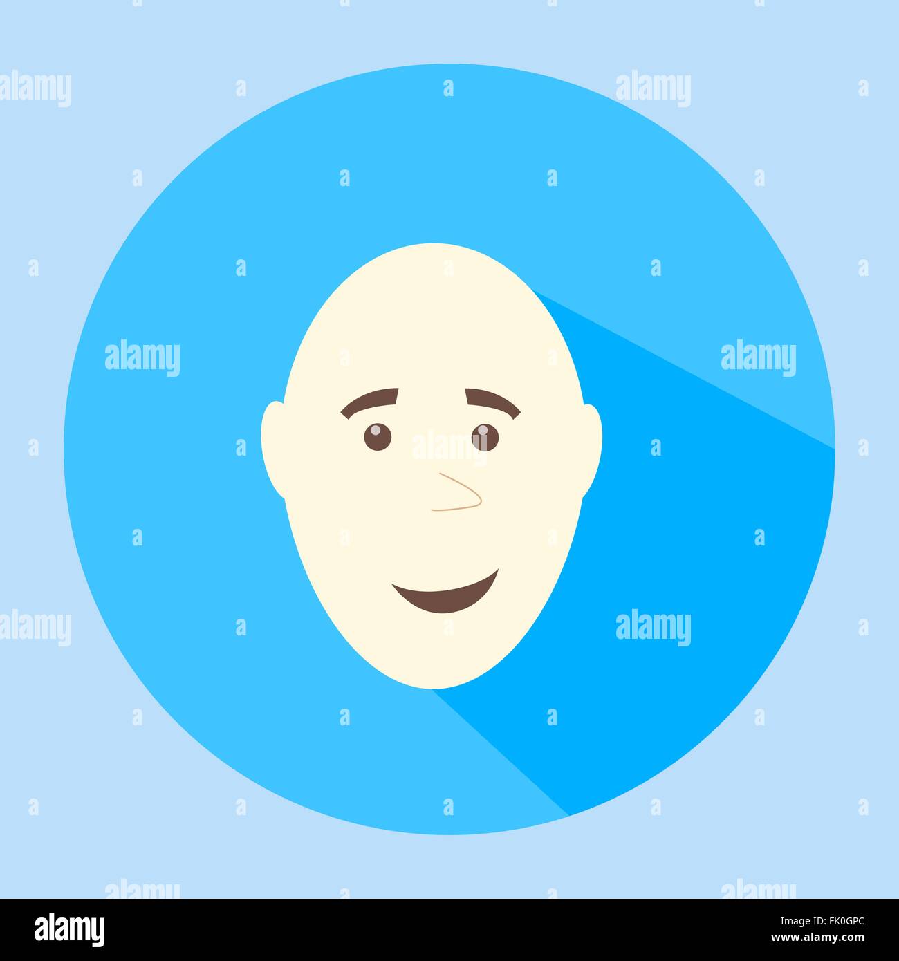 Joy white hair Stock Vector Images - Alamy