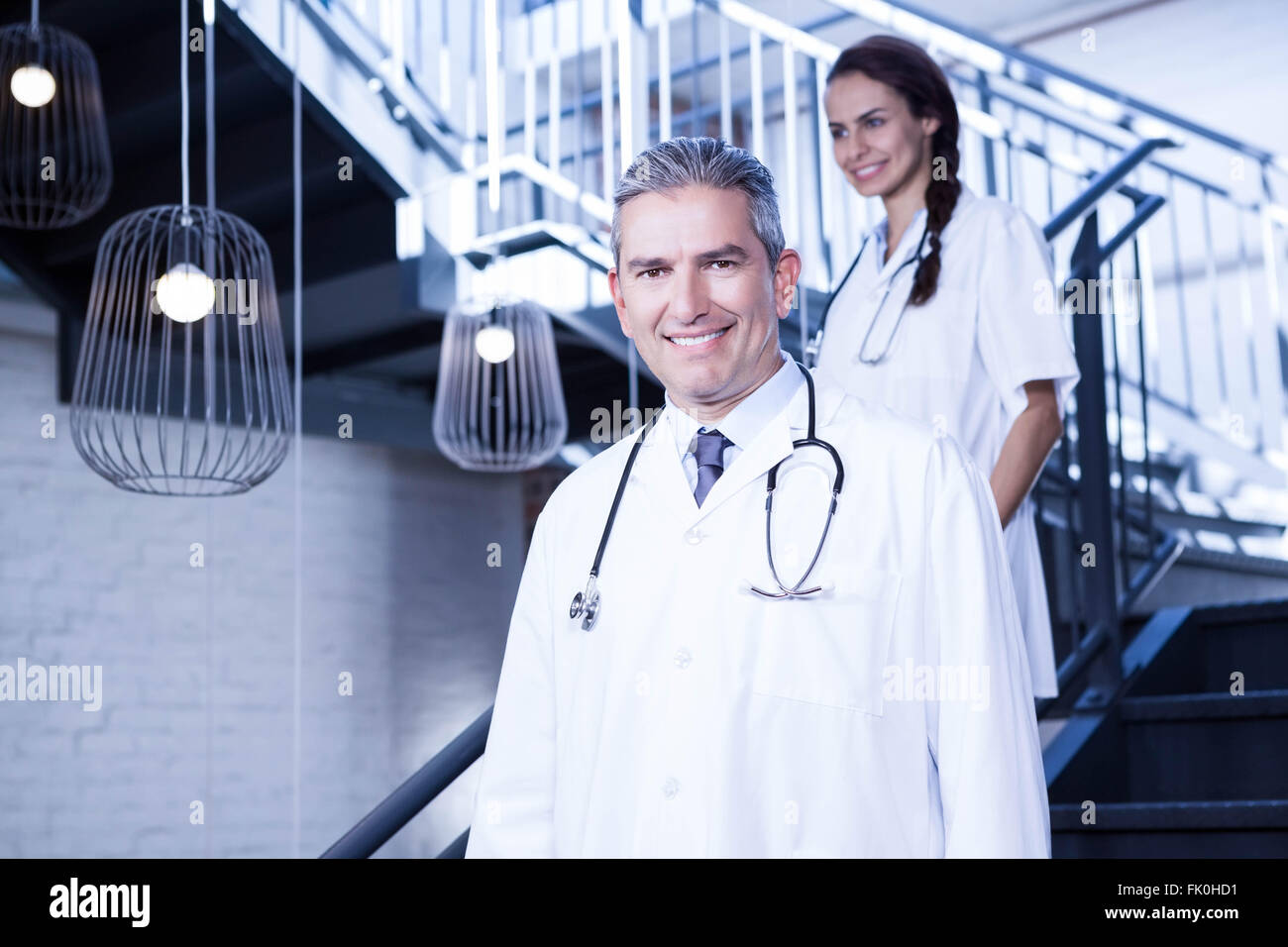 Doctors Stairs High Resolution Stock Photography and Images - Alamy