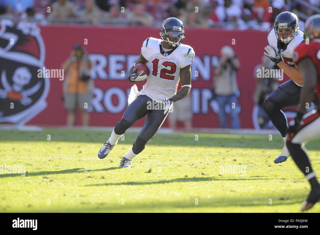 Tampa, Fla, USA. 13th Nov, 2011. Houston Texans wide receiver Jacoby ...