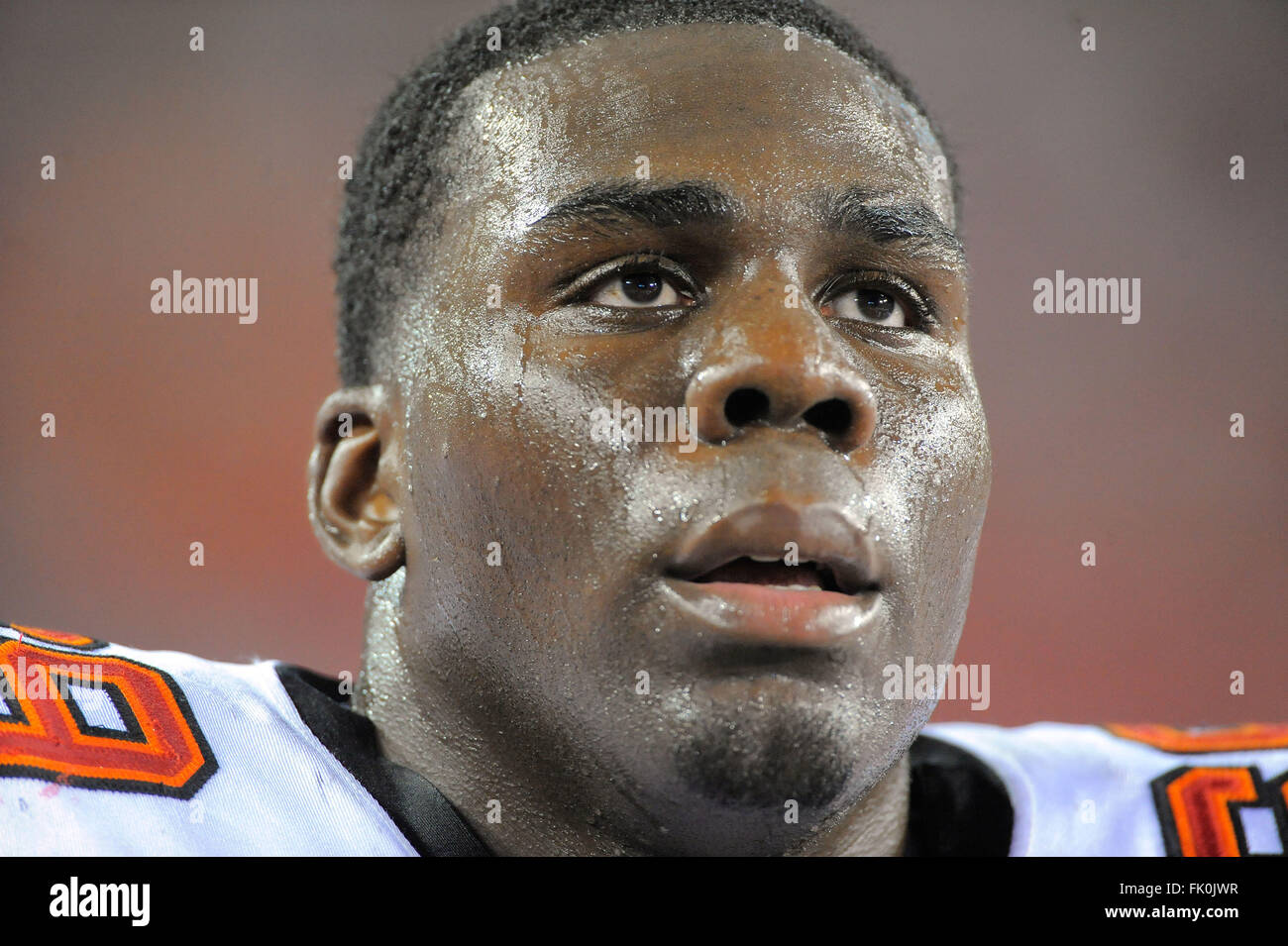 Tampa bay buccaneers offensive tackle demar dotson hi-res stock ...