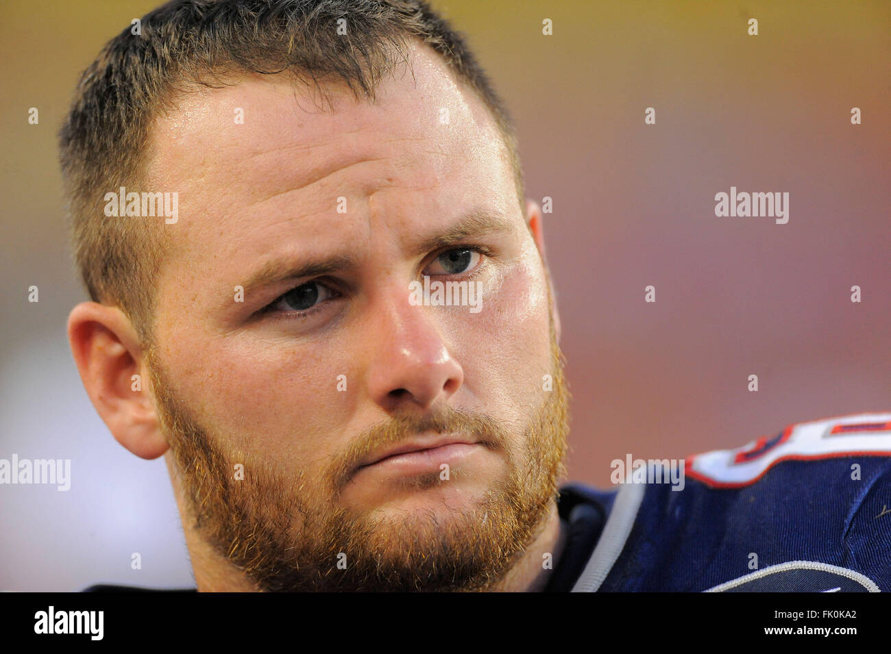 August 18, 2011 - Tampa, Fla, USA - New England Patriots guard Thomas ...