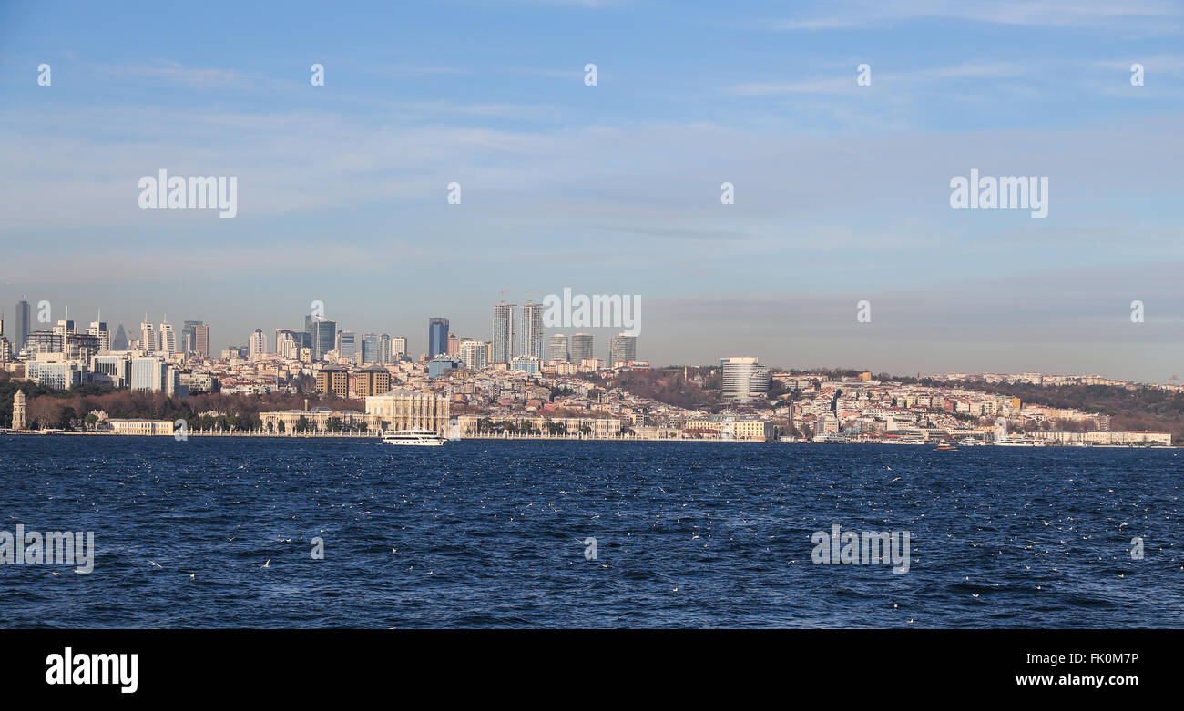 European side of Istanbul City in Turkey Stock Photo - Alamy