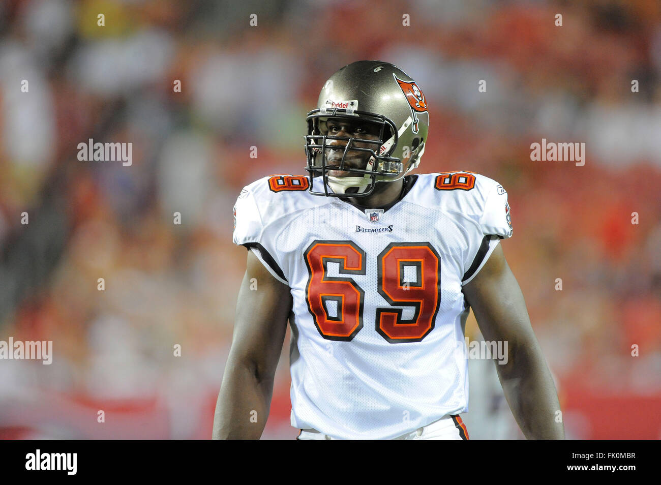Tampa, Fla, USA. 18th Aug, 2011. Tampa Bay Buccaneers offensive tackle ...